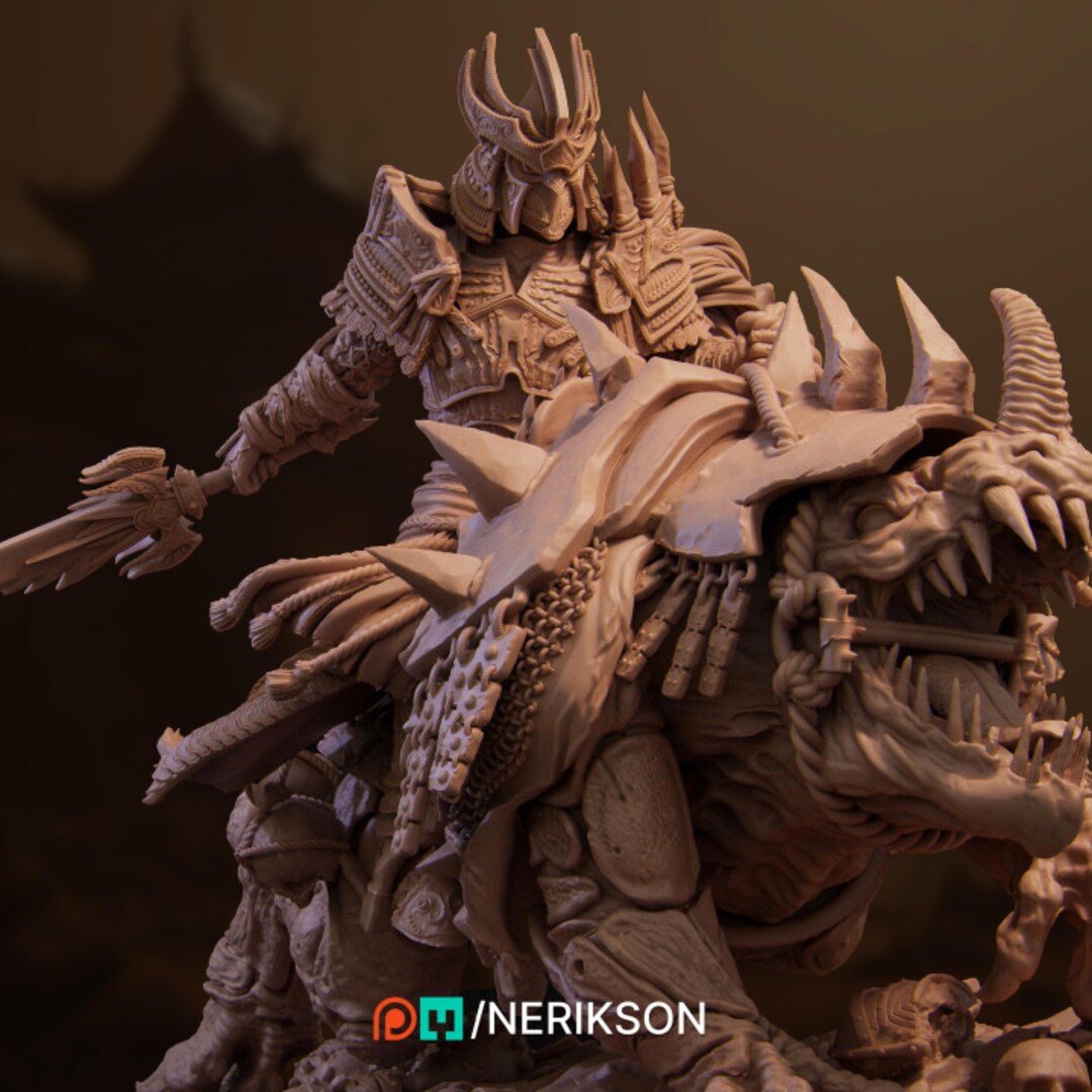 Apocalyptic War Resin Model Kit | Four Horsemen Figure, 130mm Scale ...