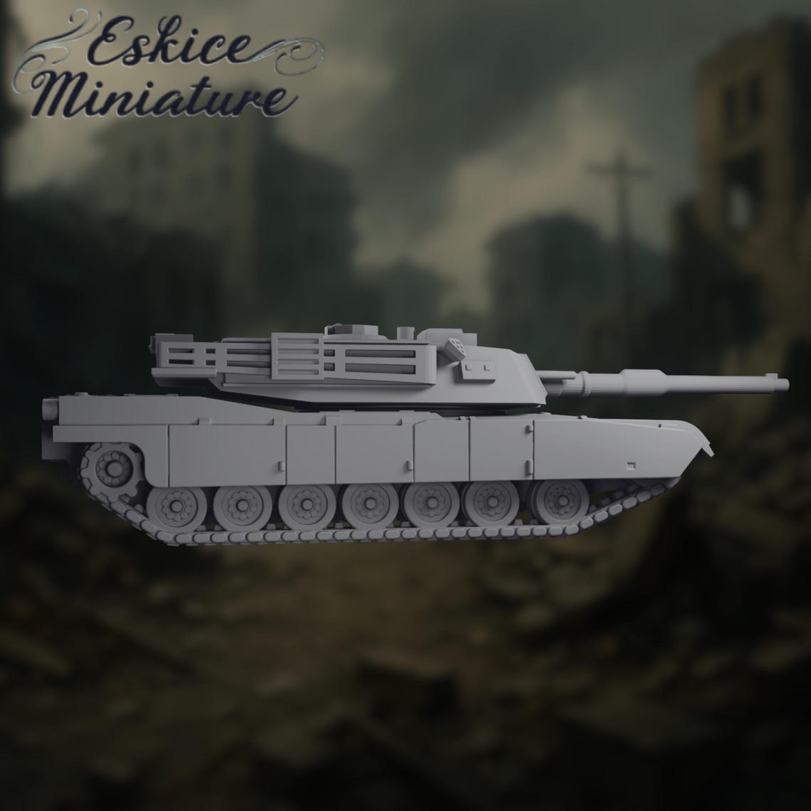 M1 Abrams Tank Model | Resin Miniature, Wargaming (15mm-32mm) - Etsy
