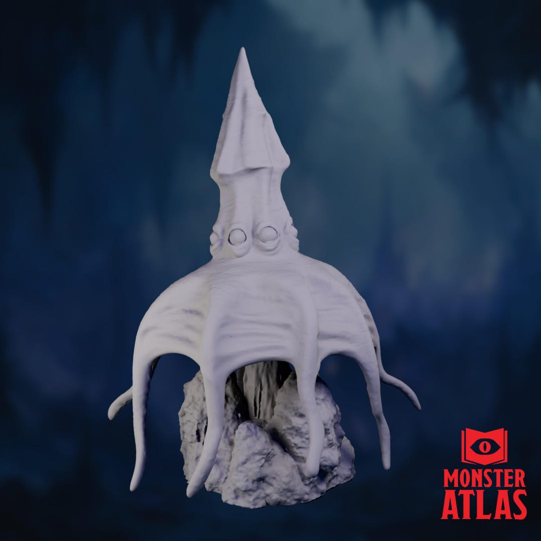 Darkmantle Monster Mini | Tentacled Ambush Creature for Dms by Monster ...