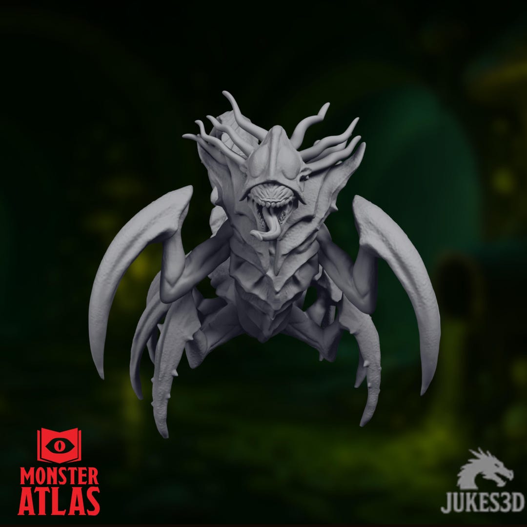 Mage Hunter Monster | Large Creature Miniature | Anti-spell Predator ...
