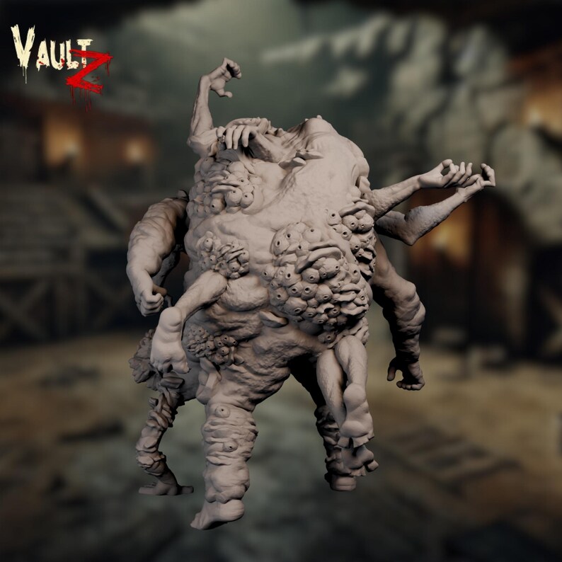 King Fungus Horror Miniature | Vaultz Fungal Zombie Boss - Etsy