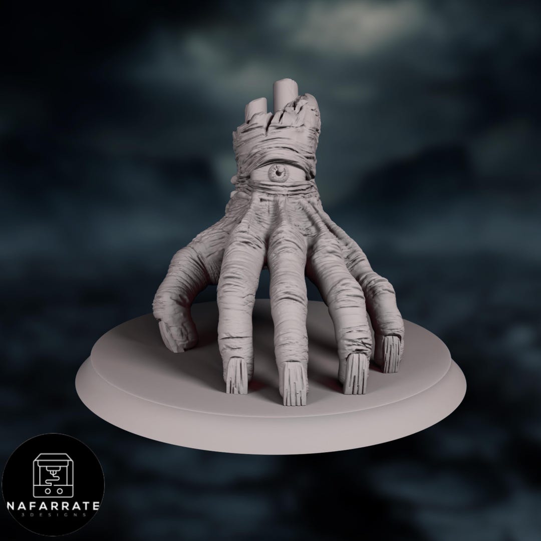 Crawling Hand Monster Mini | Giant Crawling Claw Miniature | Graveyard ...