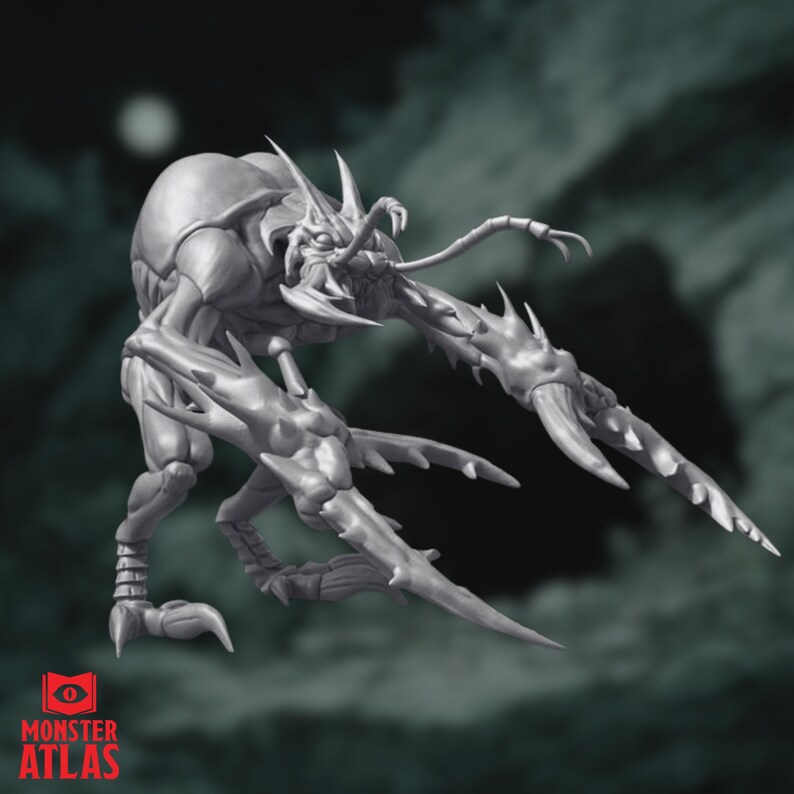 Meenlock Horror Set | Creeping Fey Fiends Miniatures | Paralyzing Fear ...