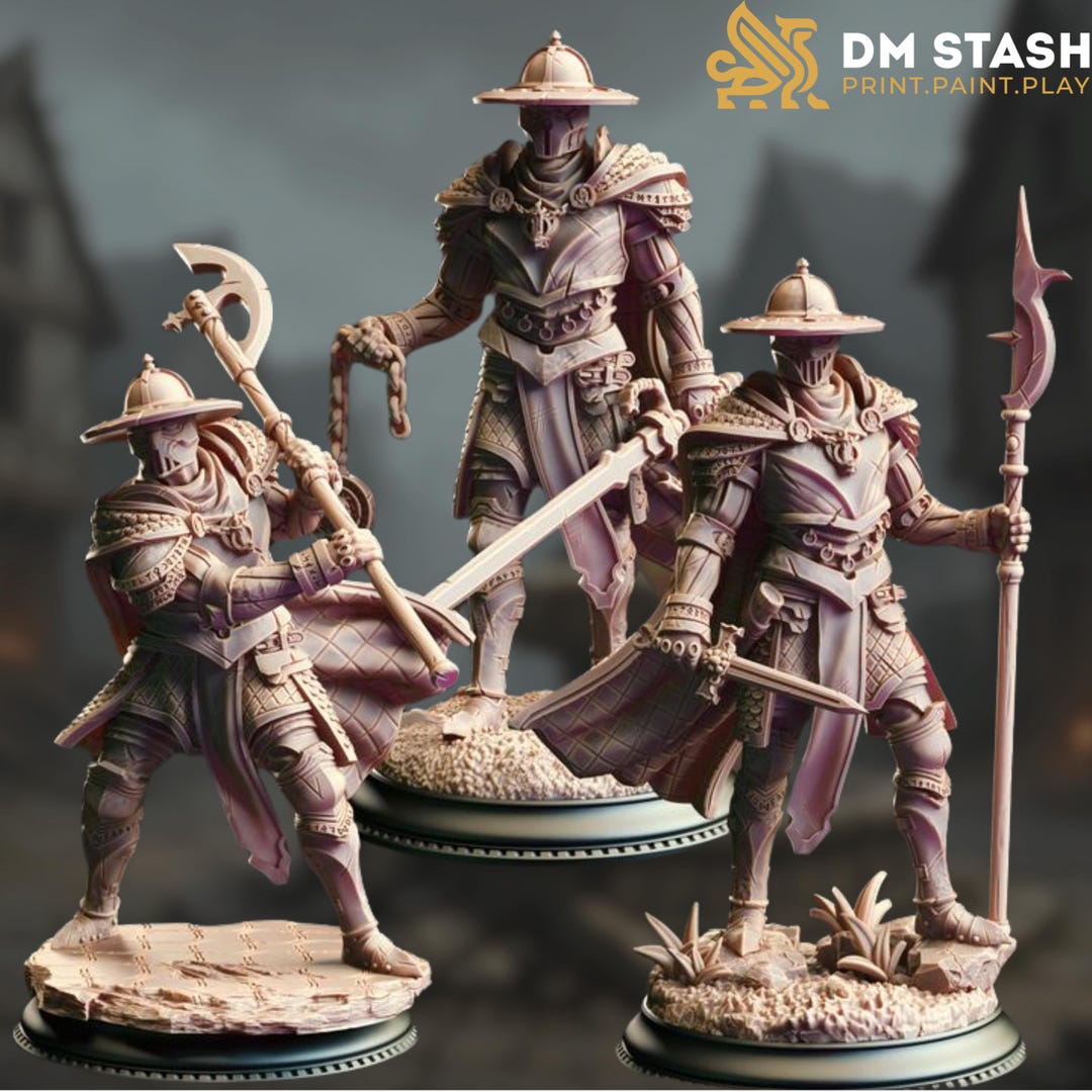Royal Guard Miniature Set: Inquisition Soldiers - DM Stash - Etsy