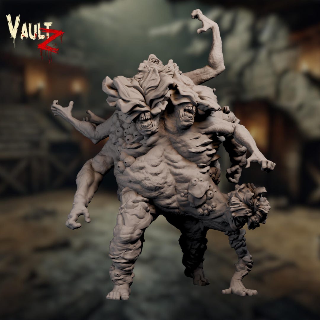 King Fungus Horror Miniature | Vaultz Fungal Zombie Boss - Etsy