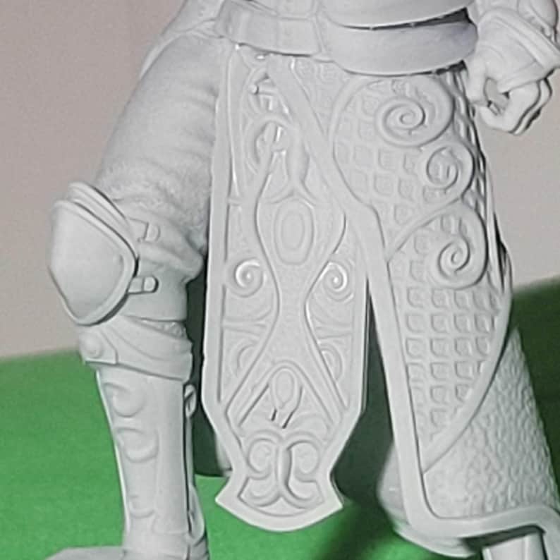 Dark Elf Sorcerer Miniature | Elven Artificer Mini, Multiple Scale ...