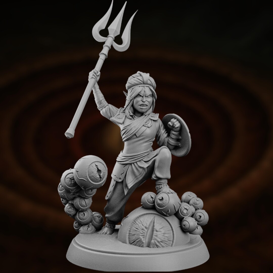 Female Halfling Fighter Mini | Halfling Gloomstalker or Pirate ...