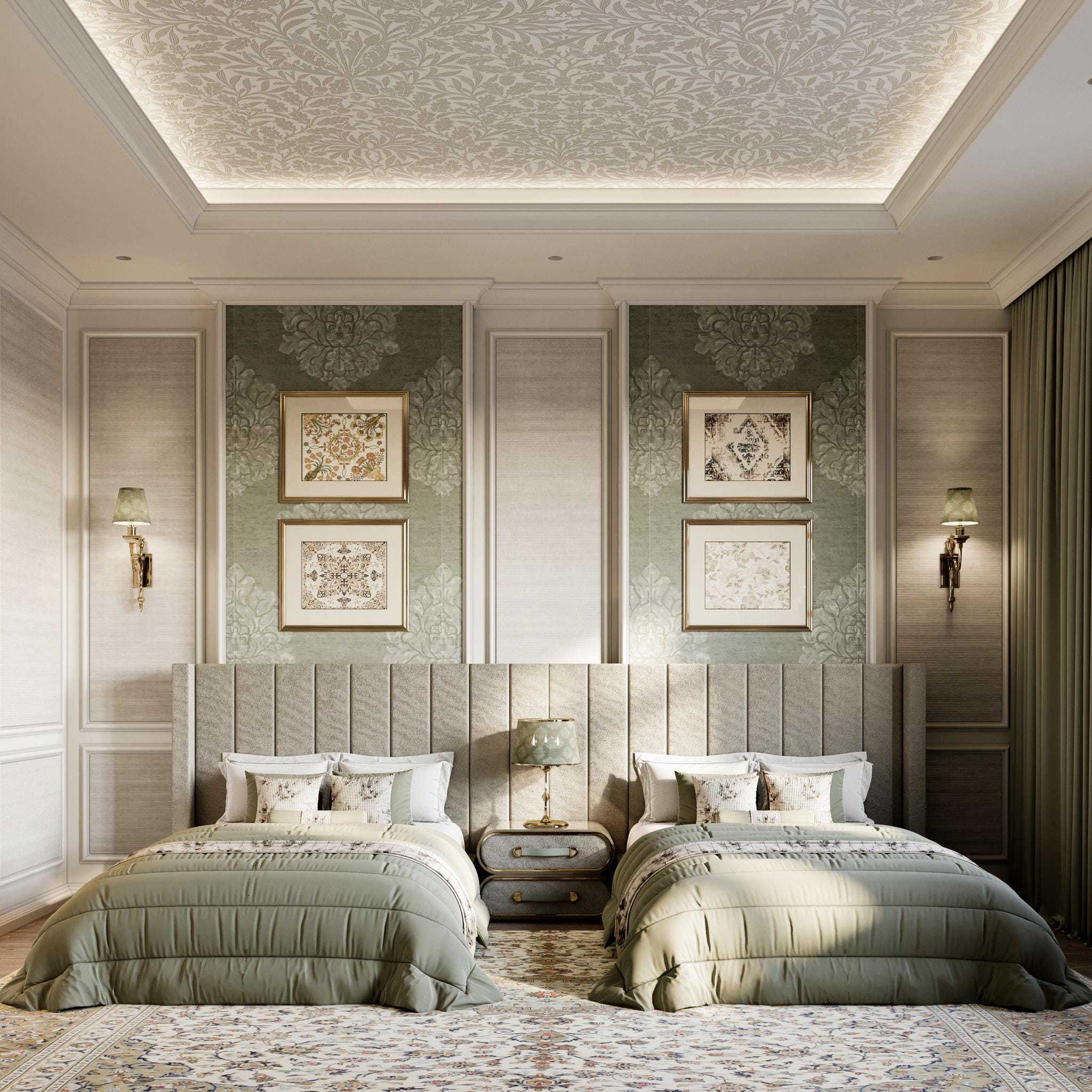 Custom Kids Bedroom Design 3D Render | Interior Design Service, Nursery ...