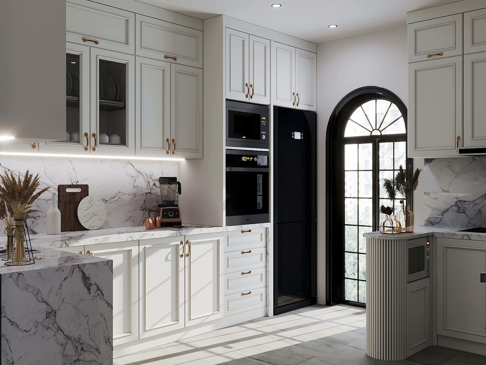 Kitchen 3D Render Service | Professional 3ds Max Kitchen Visualization ...