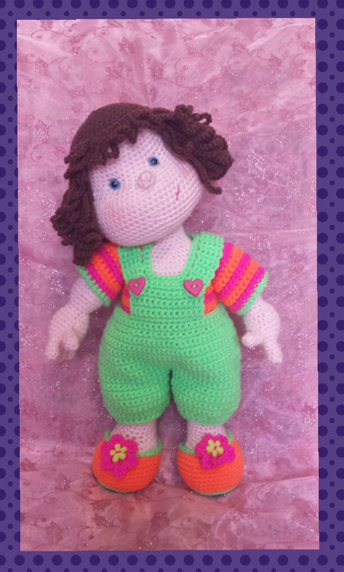 Amigurumi Matilda Dolly Crochet PATTERN for Basic Doll With - Etsy