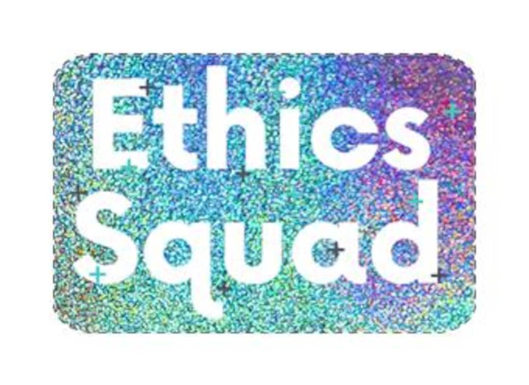 Ethics Squad Sticker Holographic - Etsy