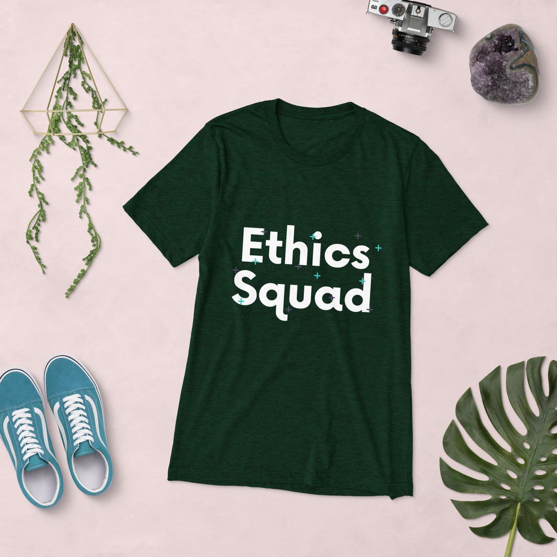 Ethics Squad - Short Sleeve T-shirt With Stars! - Etsy