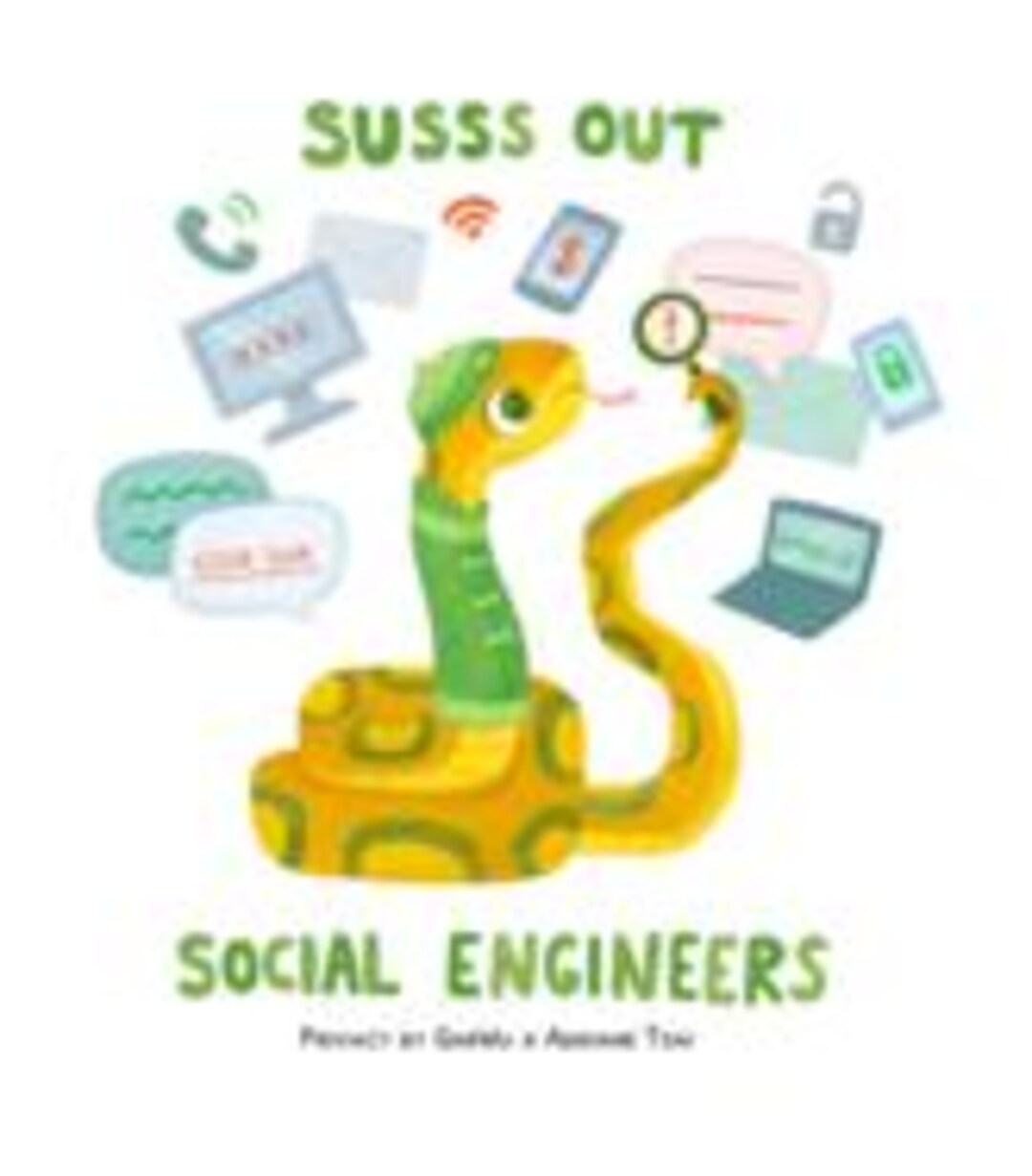 Suss Out Social Engineers Poster 8.5 X 11 Inches - Special Edition ...