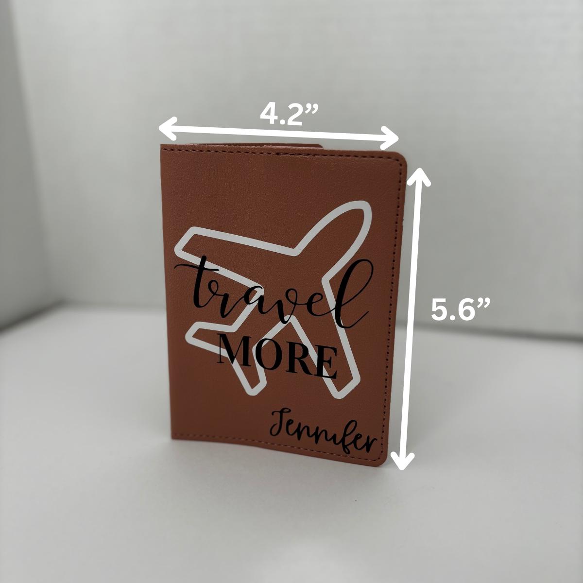 Custom Leather Passport Book Covers - Etsy