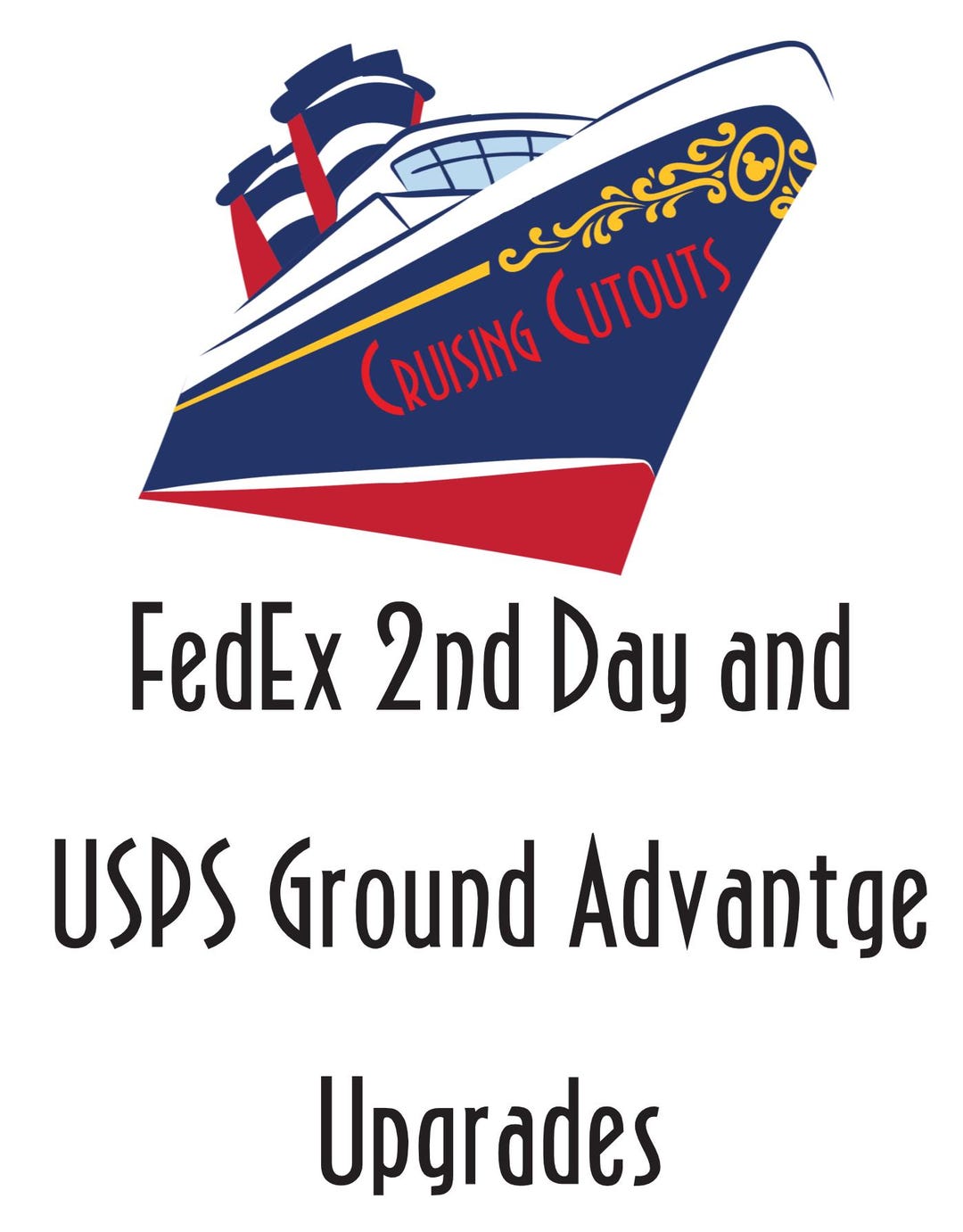 Fedex 2nd Day and USPS Ground Advantage Upgrade Option - Etsy