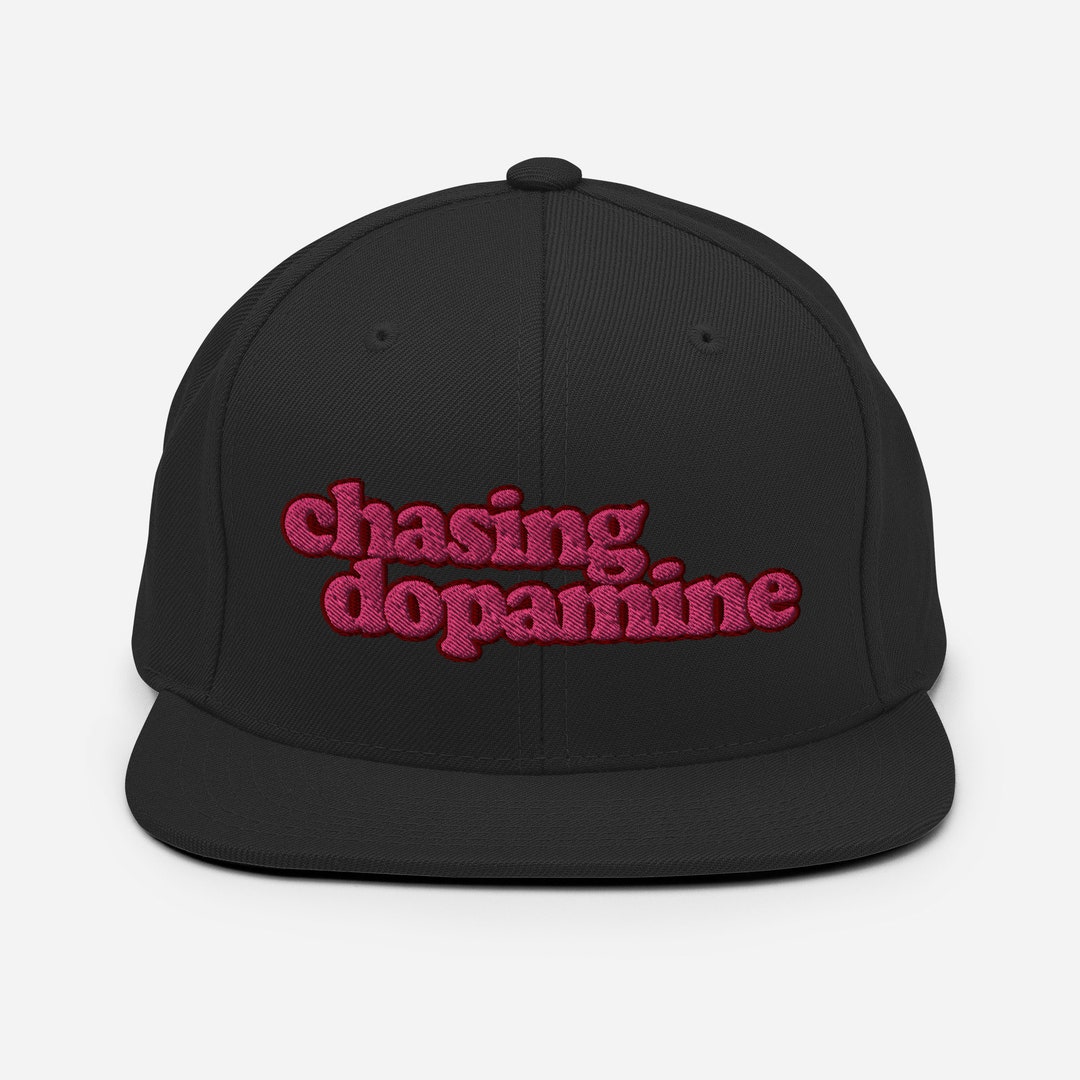 Chasing Dopamine Embroidered Snapback Hat - Etsy