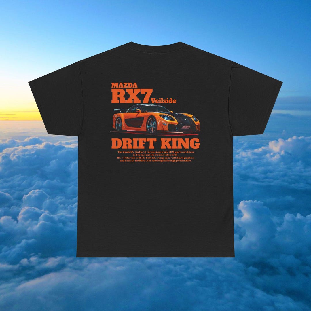 Mazda Rx7 Shirt, Fast and Furious Tee, Fast and Furious, Mazda RX7 ...