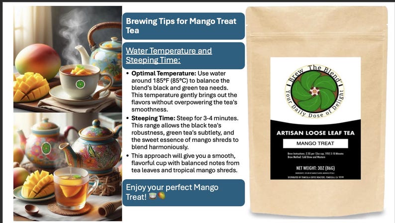 Mango Wink Loose-leaf Tea - Etsy