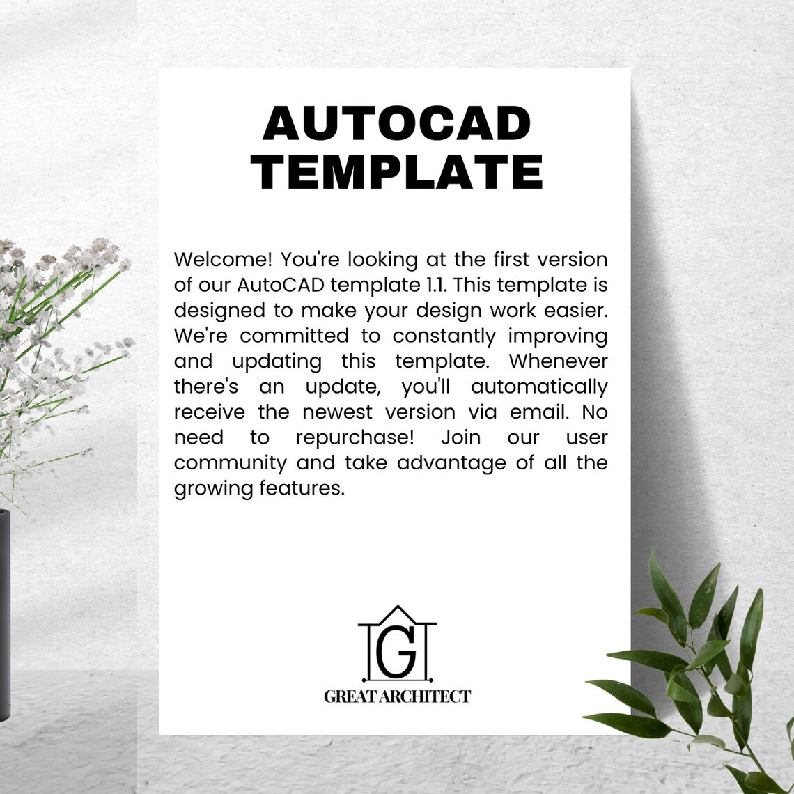 Autocad Template Package + Free Update - Etsy
