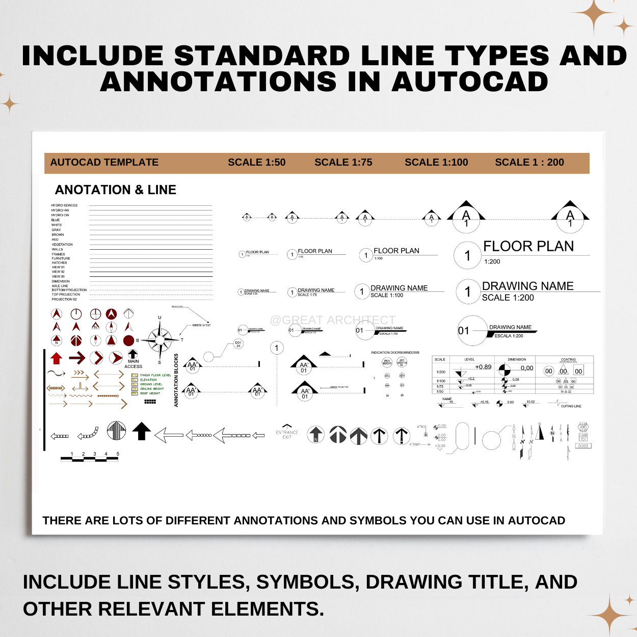Autocad Template Package Free Update - Etsy