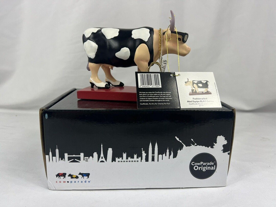Cow Parade Fashion A Bull 2007 - Etsy