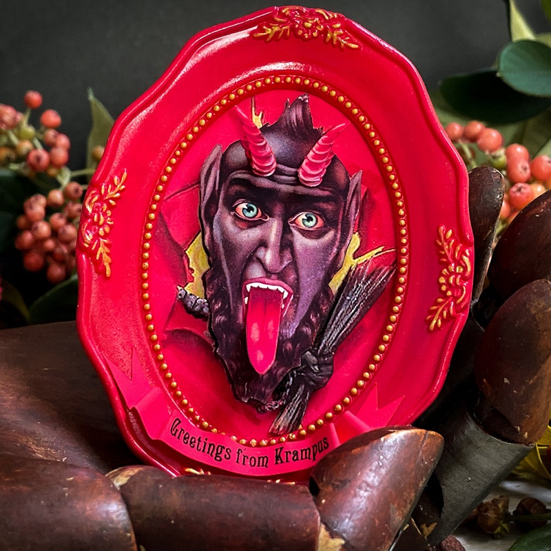 Krampus Art - Etsy
