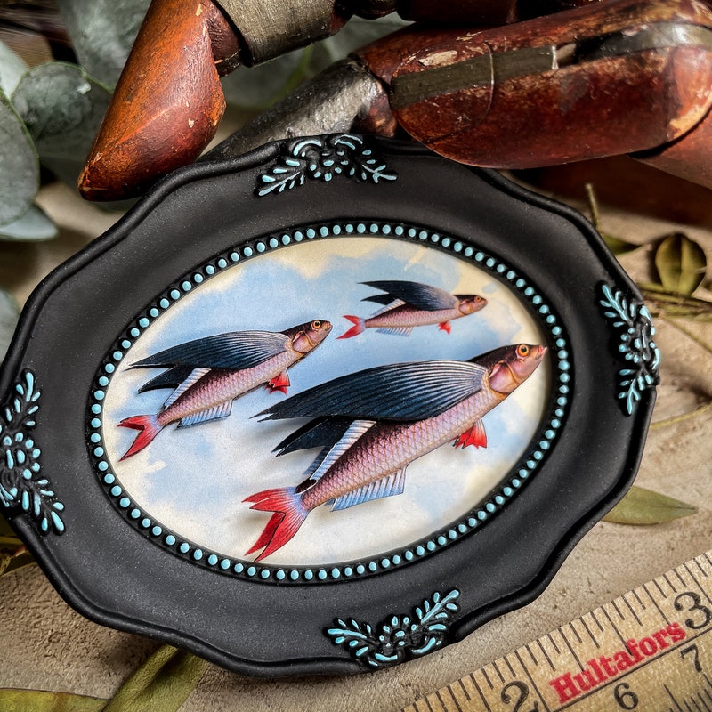 Flying Fish Print - Etsy