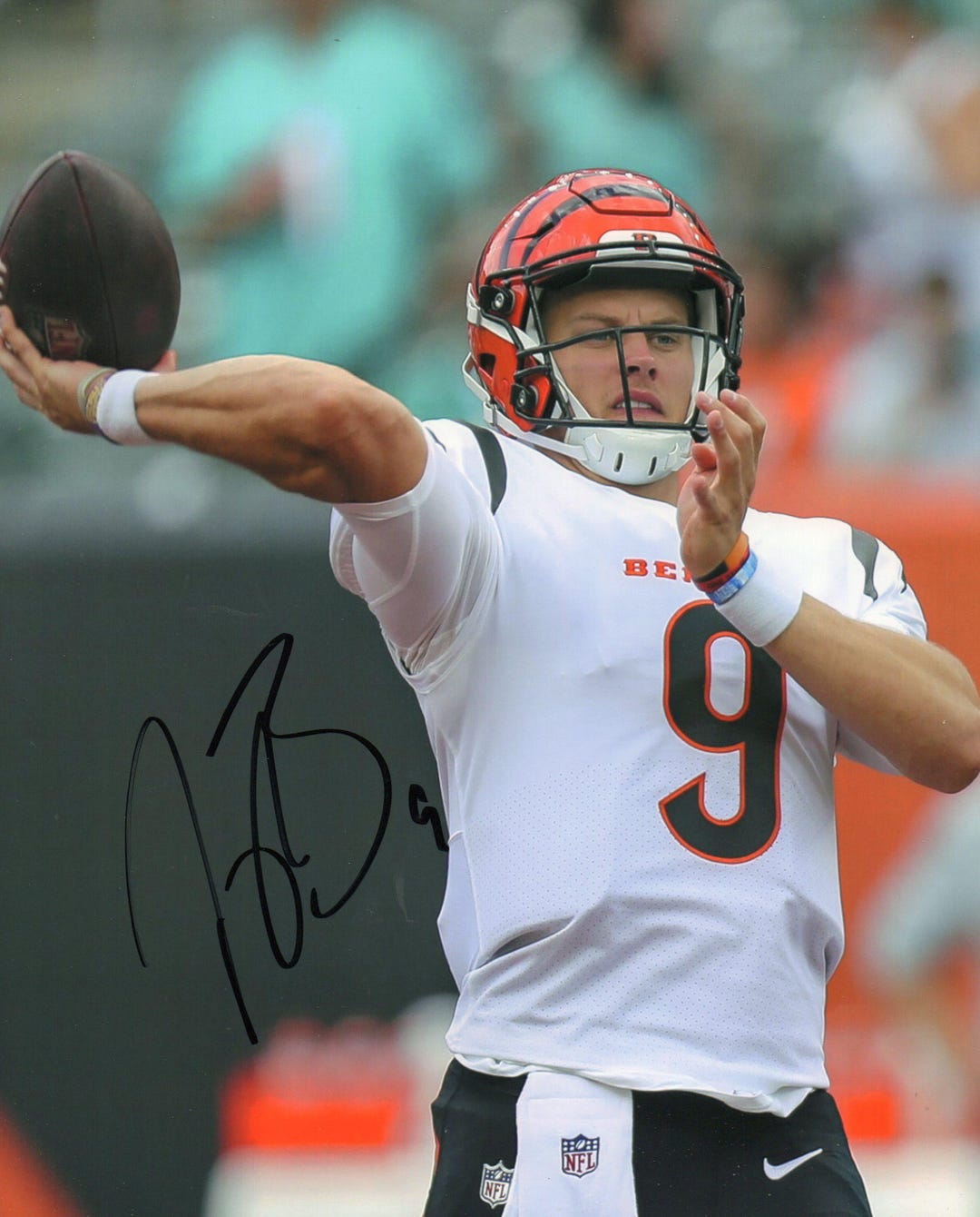 Signed Joe Burrow 8 X 10 Photo Cincinnati Bengals - Etsy