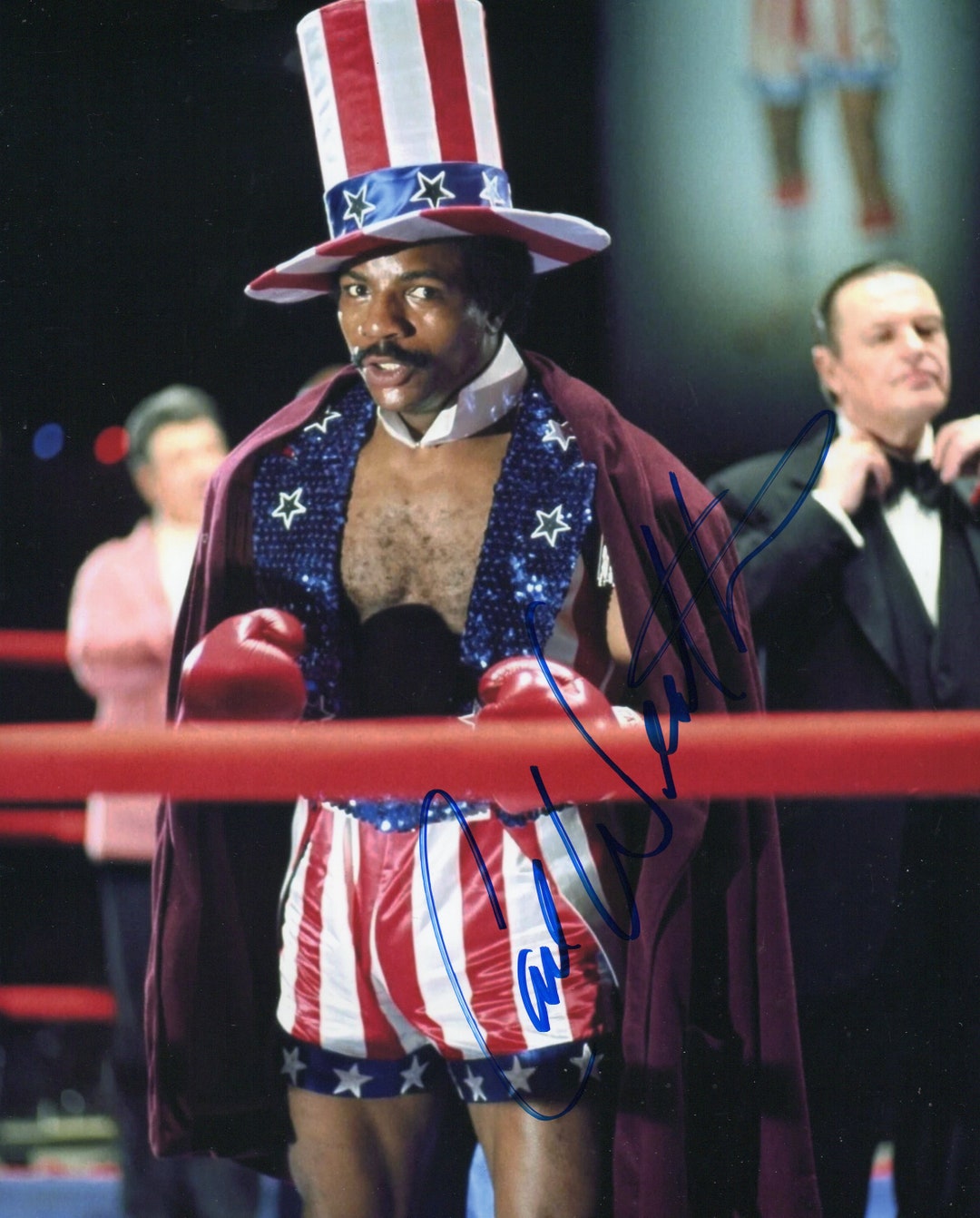 Signed Carl Weathers 8 X 10 Photo Rocky - Etsy