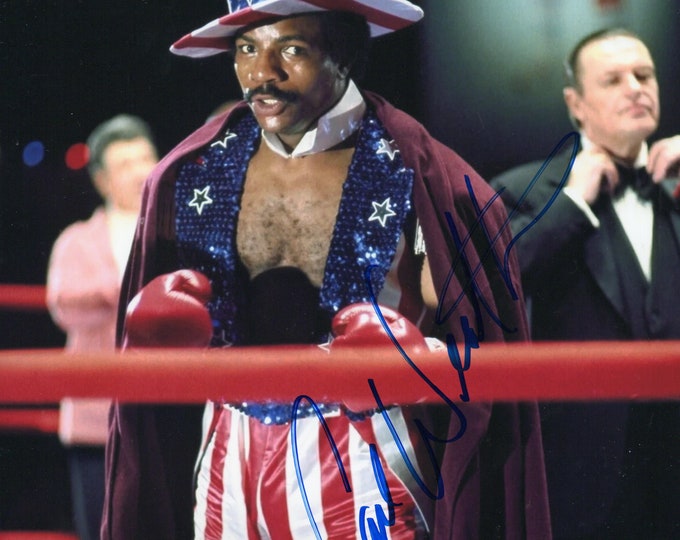 Signed Carl Weathers 8 X 10 Photo Rocky - Etsy