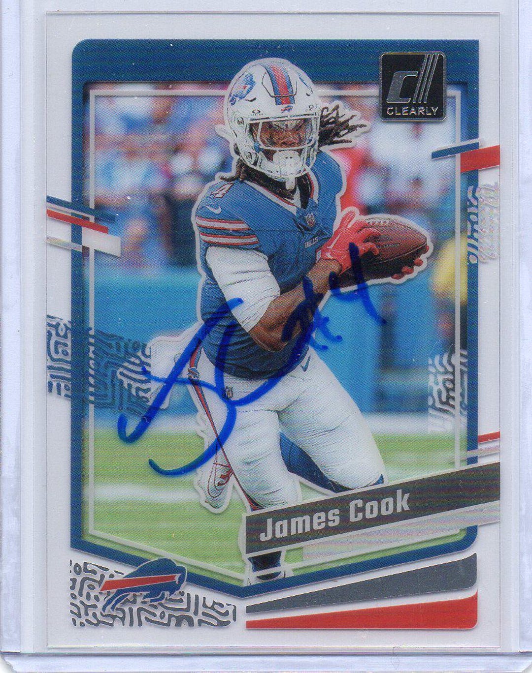 Signed James Cook Card Buffalo Bills - Etsy