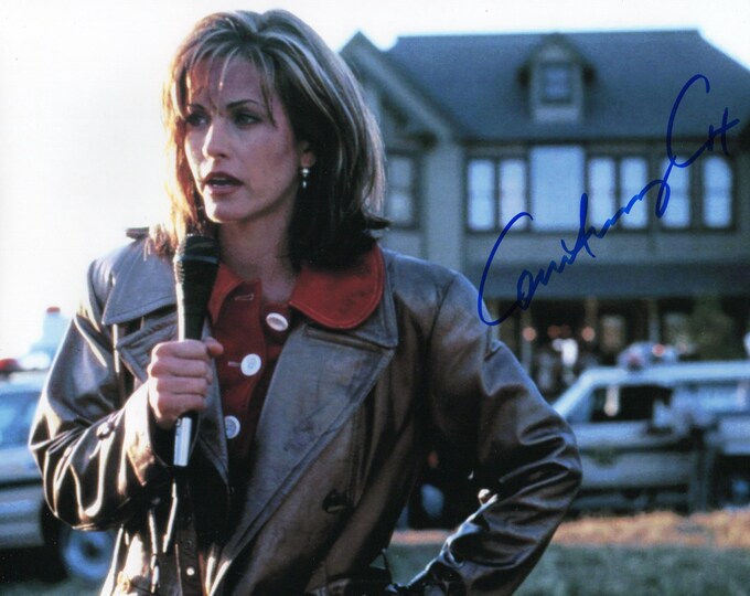 Signed Courteney Cox 8 X 10 Photo Scream Cute - Etsy
