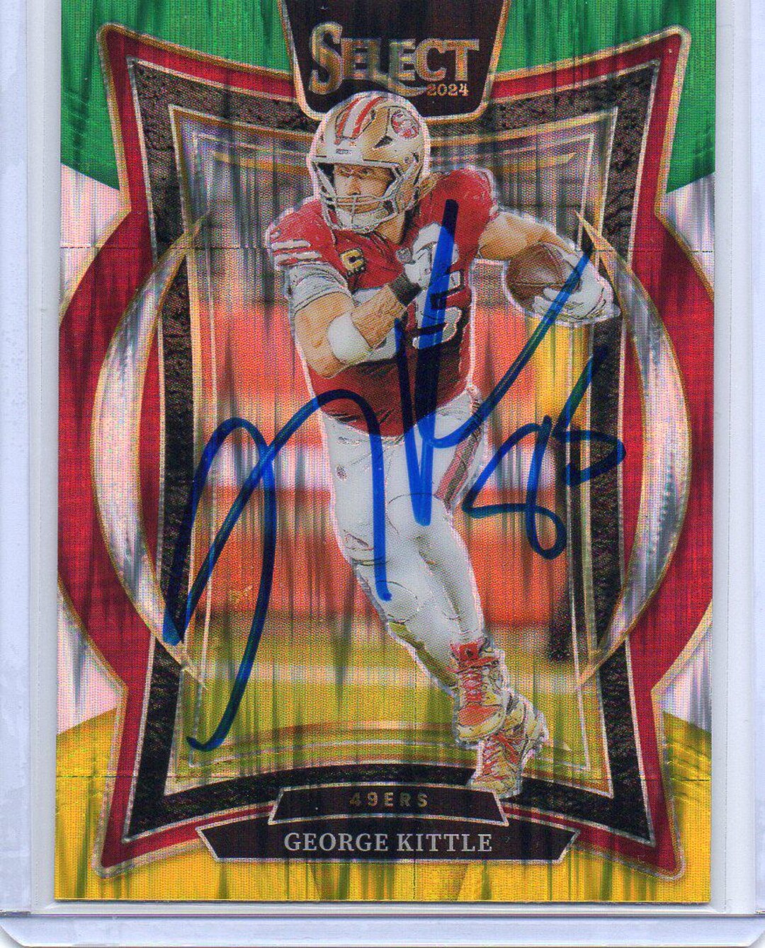 Signed George Kittle Card Niners Nice - Etsy