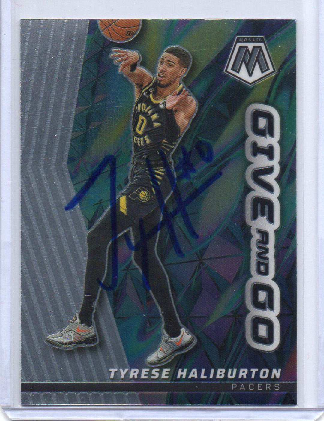 Signed Tyrese Haliburton Card Indiana Pacers Nice - Etsy