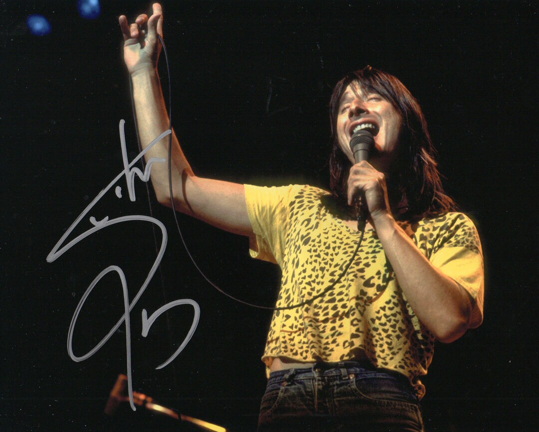 Signed Steve Perry 8 X 10 Photo Journey - Etsy