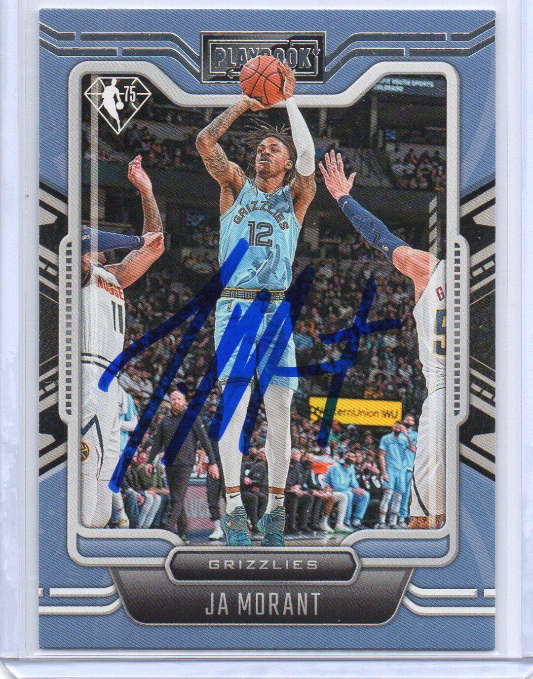 Signed Ja Morant Card Memphis Grizzlies Very Nice - Etsy