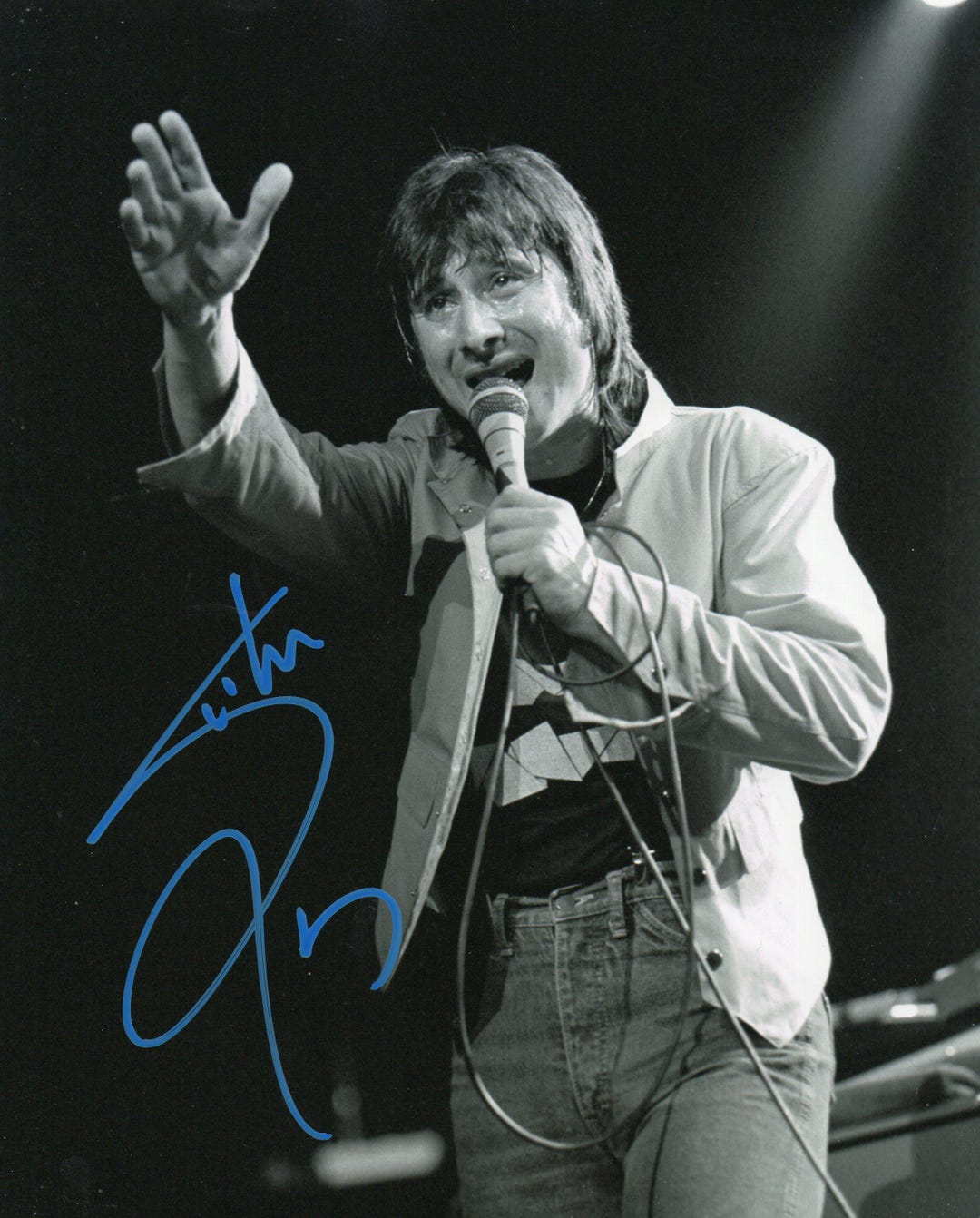 Signed Steve Perry 8 X 10 Photo Journey - Etsy