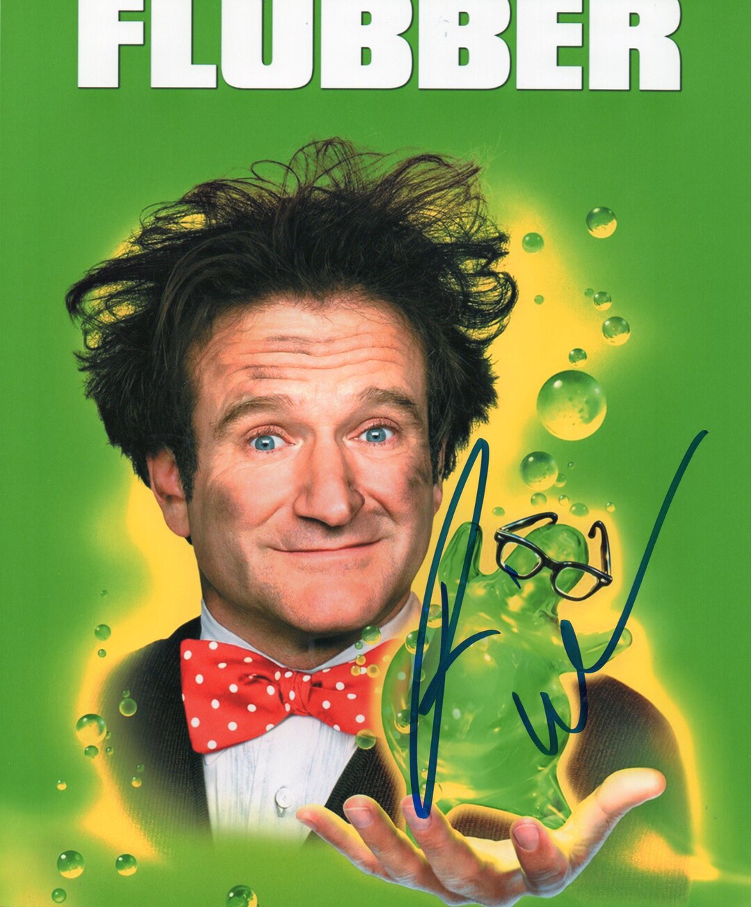 Signed Robin Williams 8 X 10 Photo Flubber - Etsy