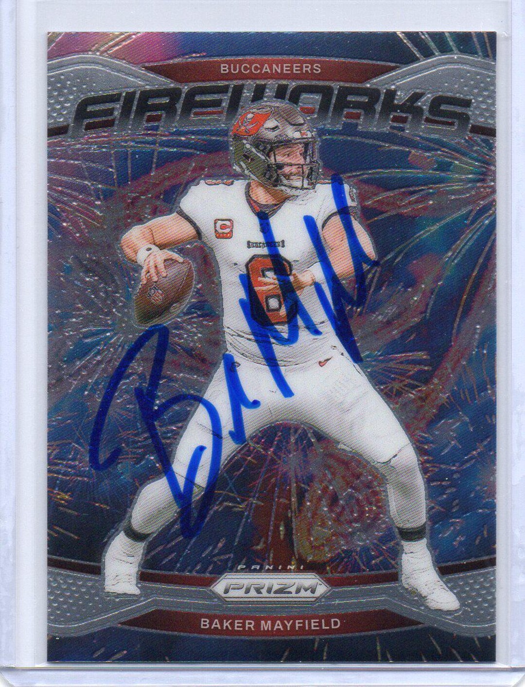 Signed Baker Mayfield Card Tampa Bay Buccaneers Very Nice - Etsy