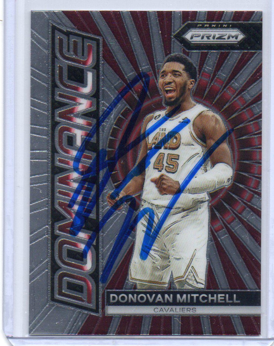 Signed Donovan Mitchell Card Cleveland Cavaliers Nice - Etsy
