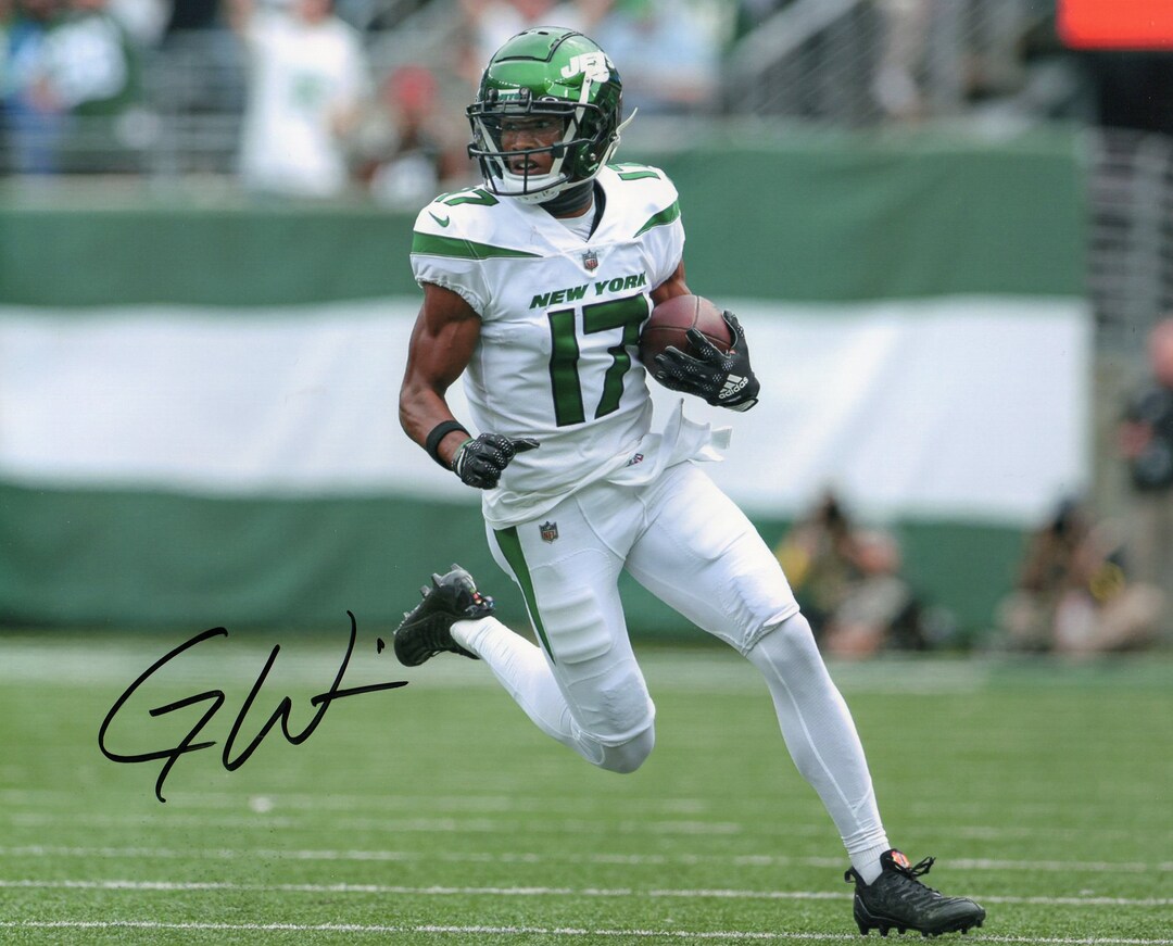 Signed Garrett Wilson 8 X 10 Photo New York Jets - Etsy
