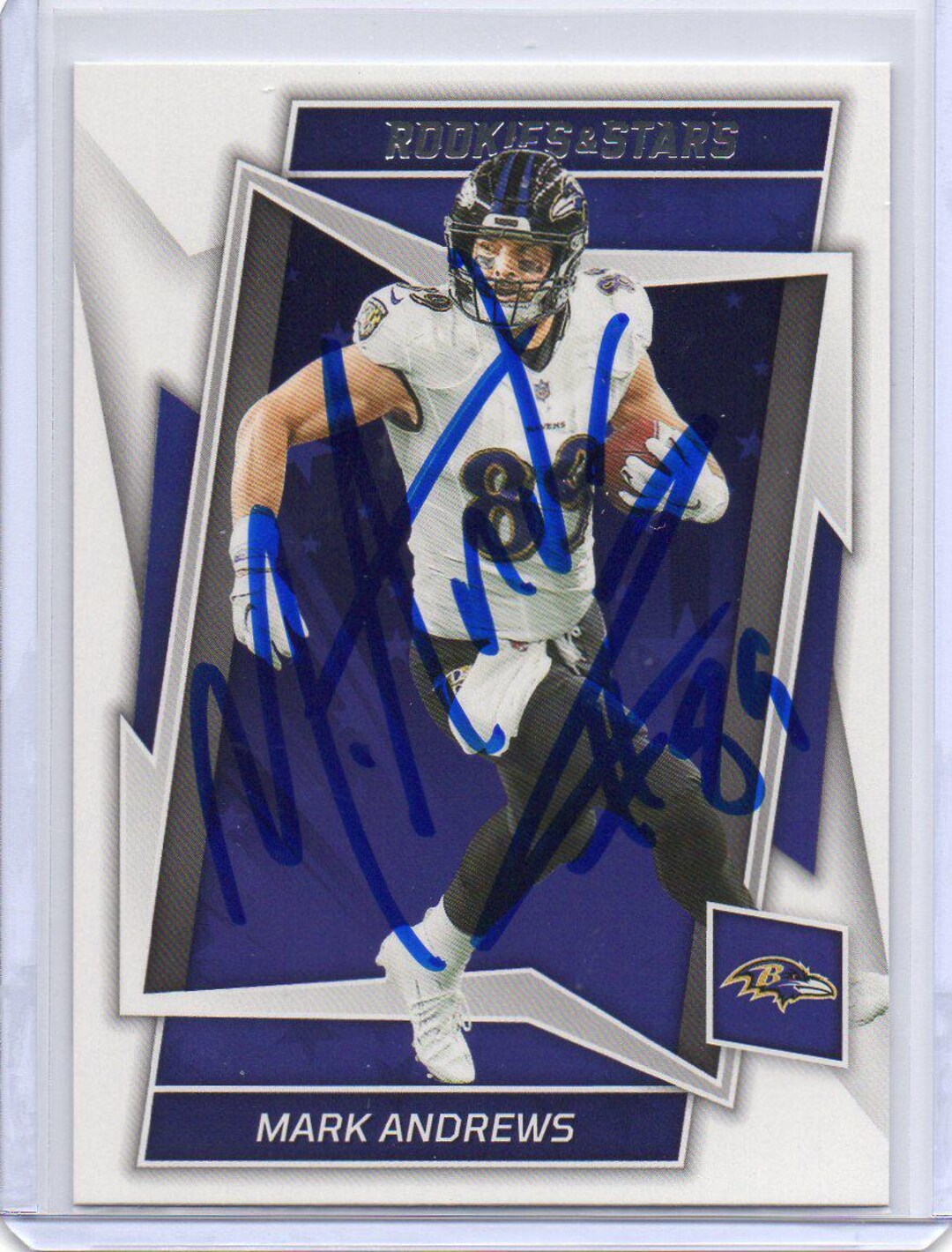 Signed Mark Andrews Card Baltimore Ravens Nice - Etsy