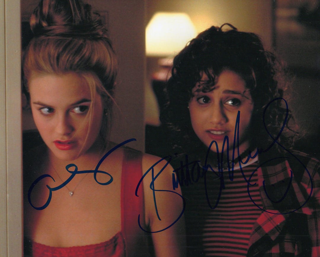 Signed Alicia Silverstone & Brittany Murphy 8 X 10 Photo Clueless - Etsy