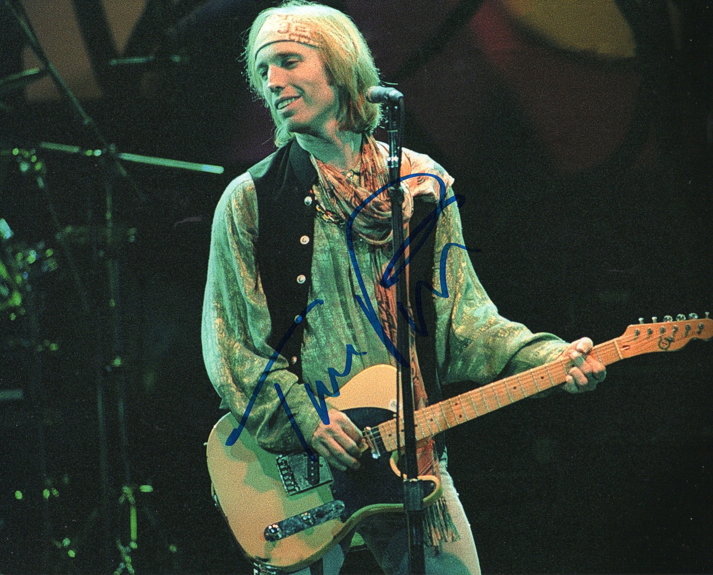 Signed Tom Petty 8 X 10 Photo Very Nice - Etsy