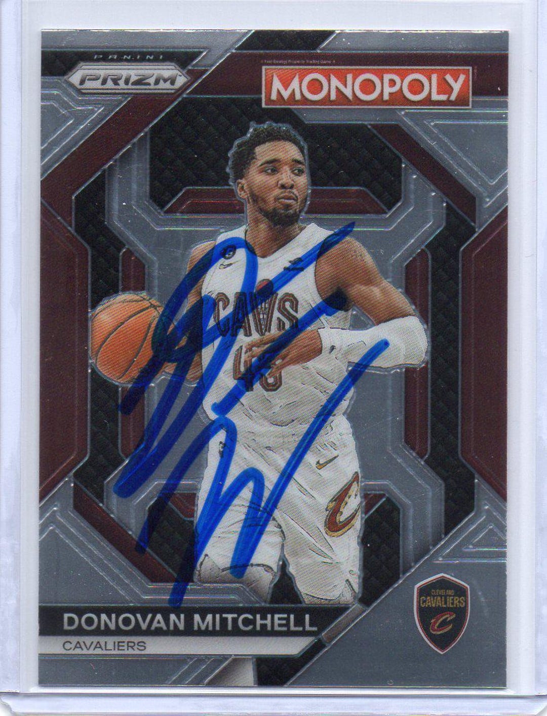 Signed Donovan Mitchell Card Cleveland Cavaliers Very Nice - Etsy