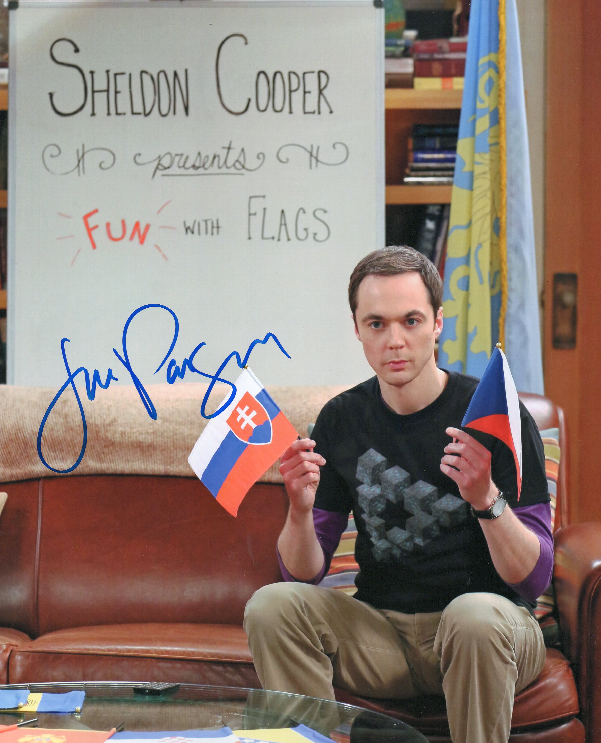 Signed Jim Parsons 8 X 10 Photo the Big Bang Theory - Etsy