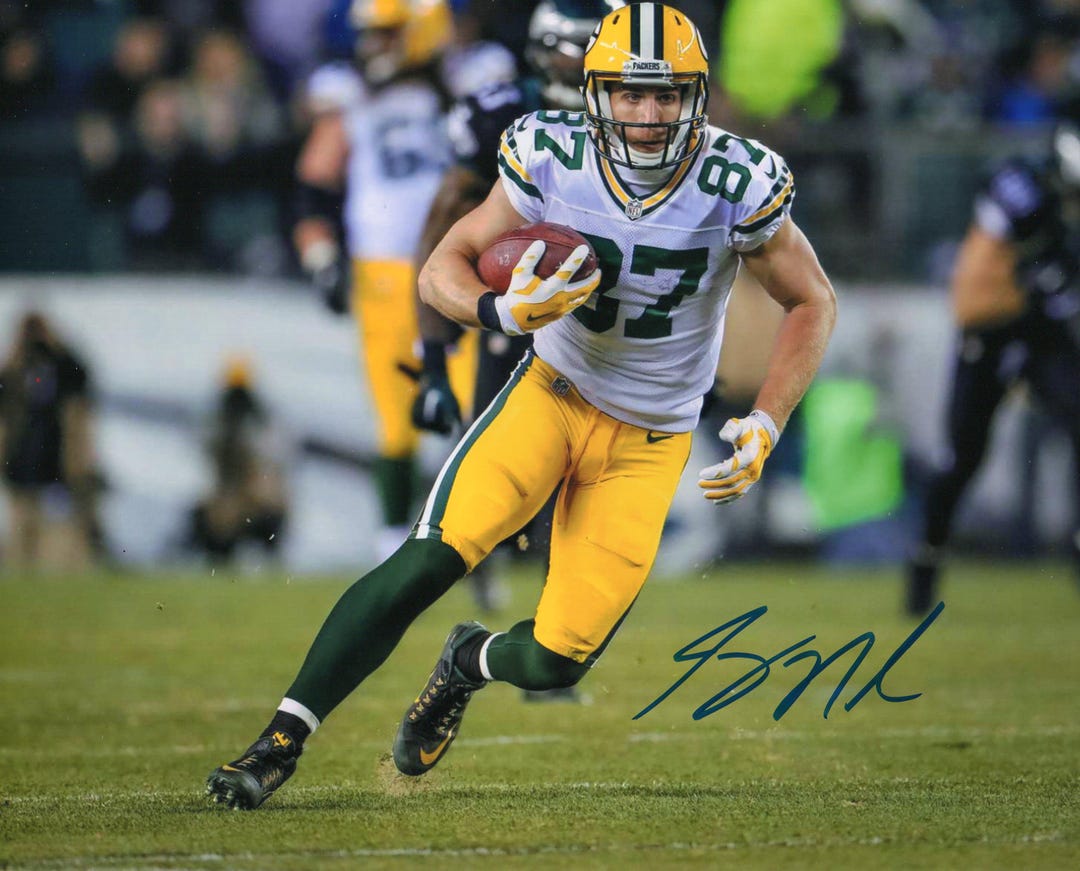 Signed Jordy Nelson 8 X 10 Photo Green Bay Packers Very Nice - Etsy
