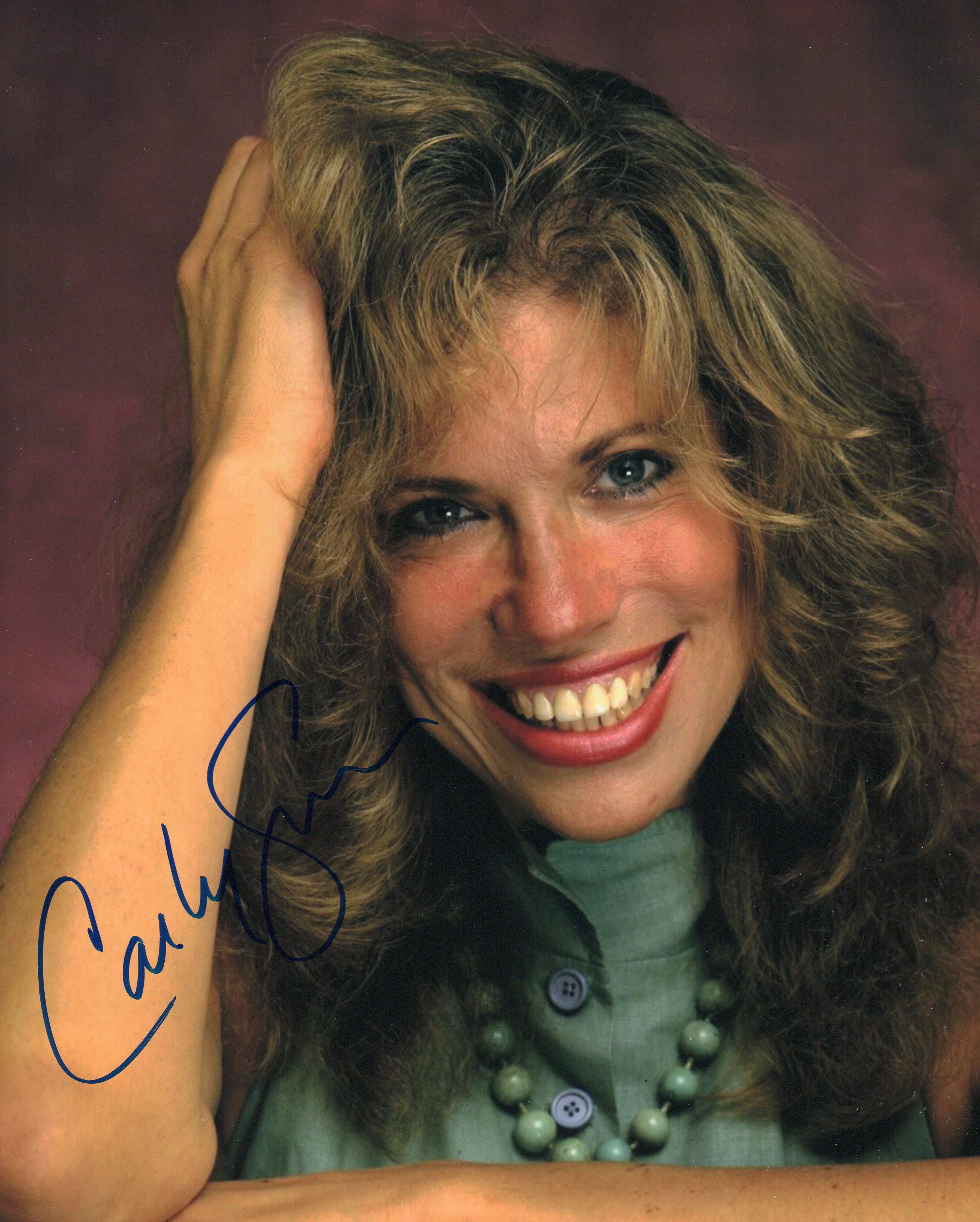Signed Carly Simon 8 X 10 Photo - Etsy