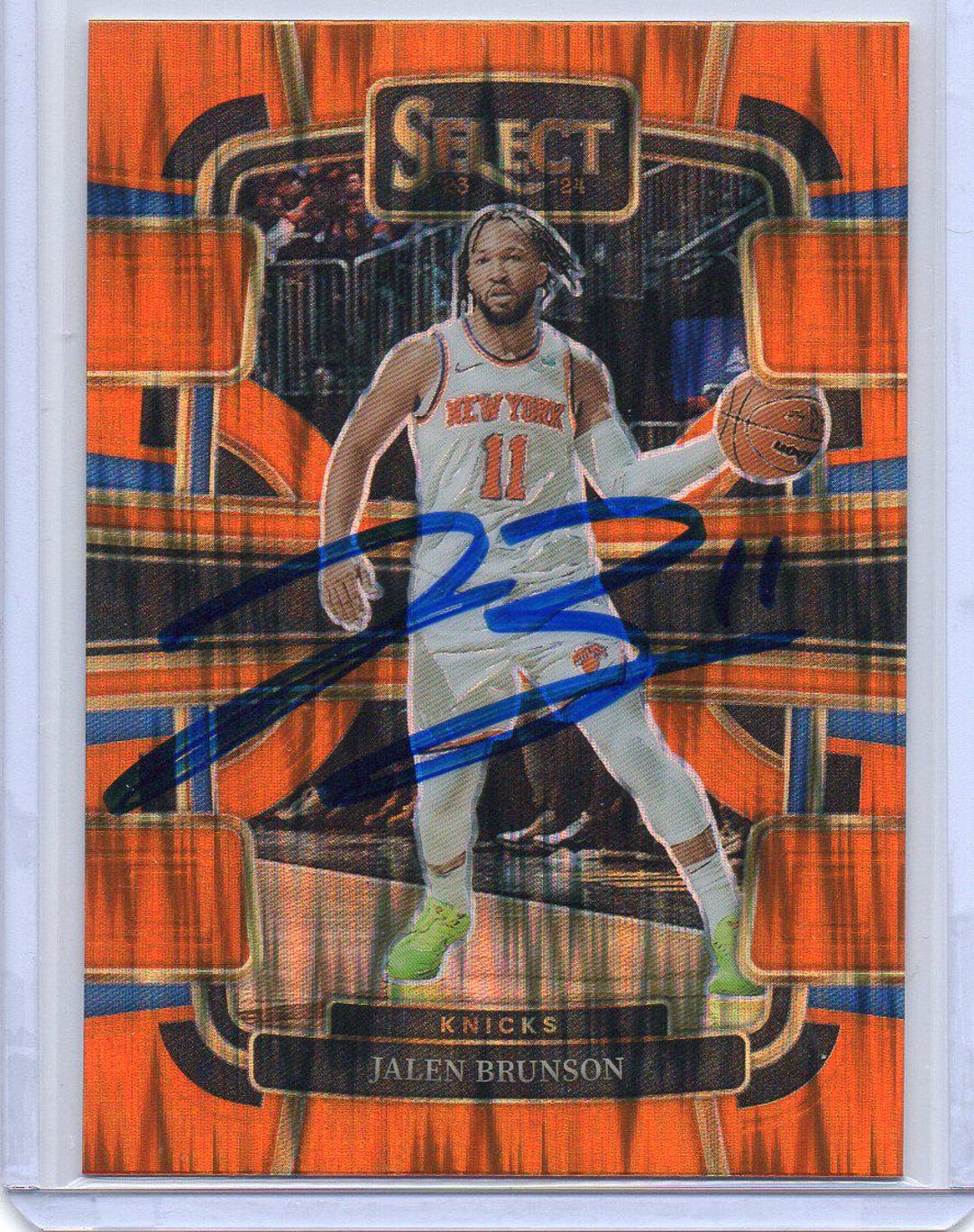 Signed Jalen Brunson Card New York Knicks Very Nice - Etsy