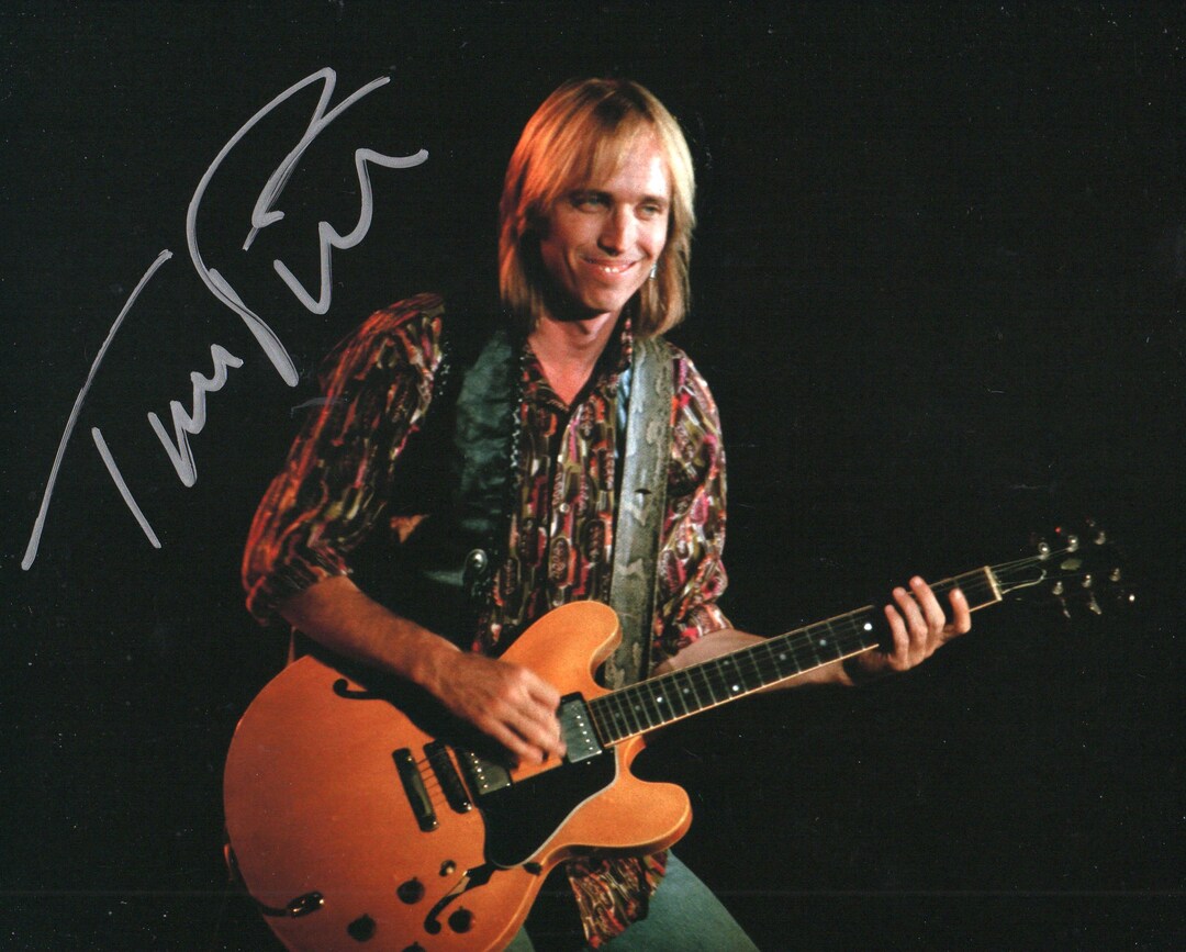 Signed Tom Petty 8 X 10 Photo Nice - Etsy